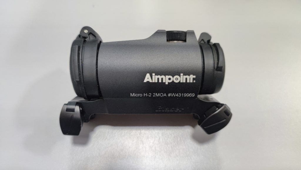 AIMPOINT MICRO H2 AVEC MONTAGE BLASER – Armurerie Safari