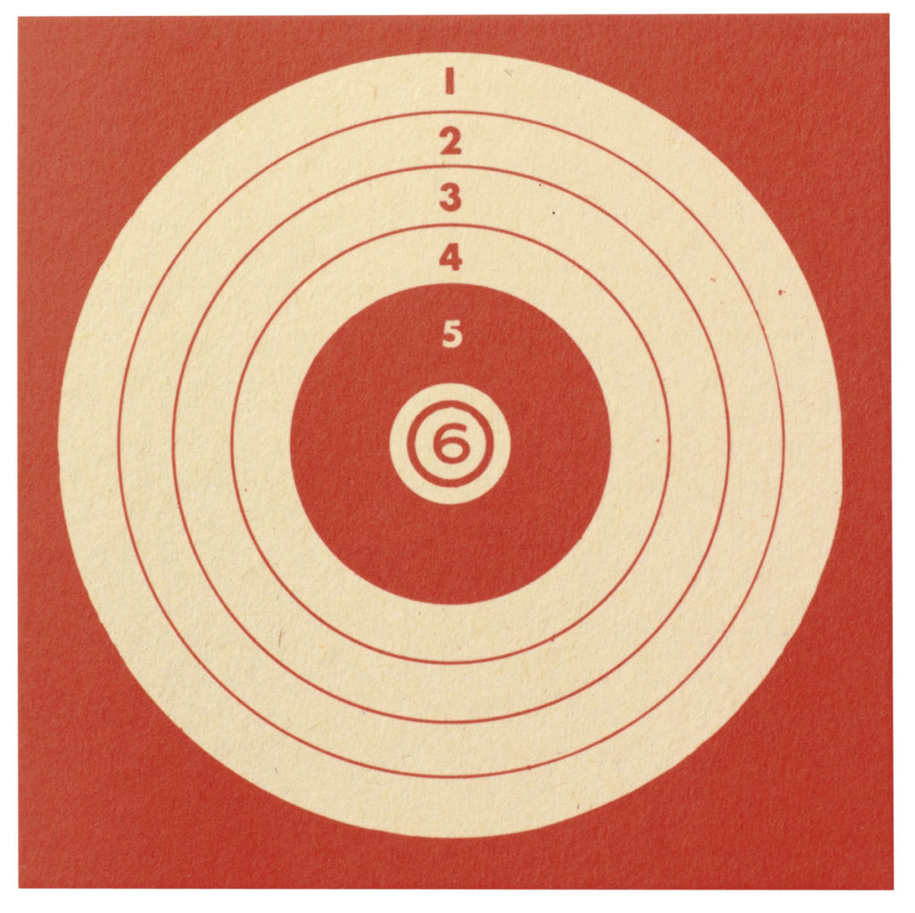 CIBLES 10×10 – Paquet de 100 – Armurerie Safari