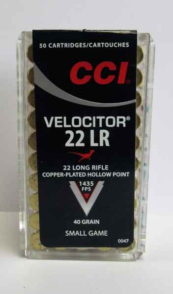 CCI VELOCITOR 22 LR – Armurerie Safari
