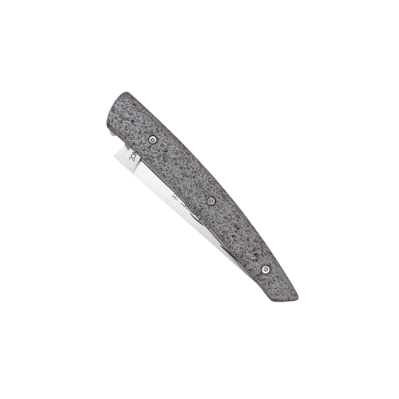 Couteau Thiers « Le Pote » Pierre de Lave By Locau – Armurerie Safari