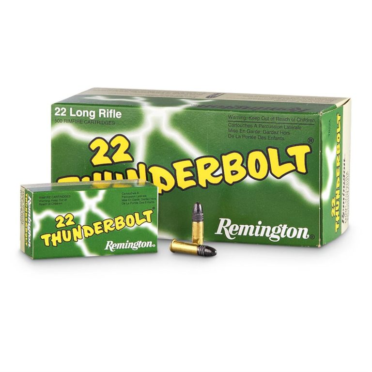 Thunderbolt 22 LR Remington x 500 – Armurerie Safari
