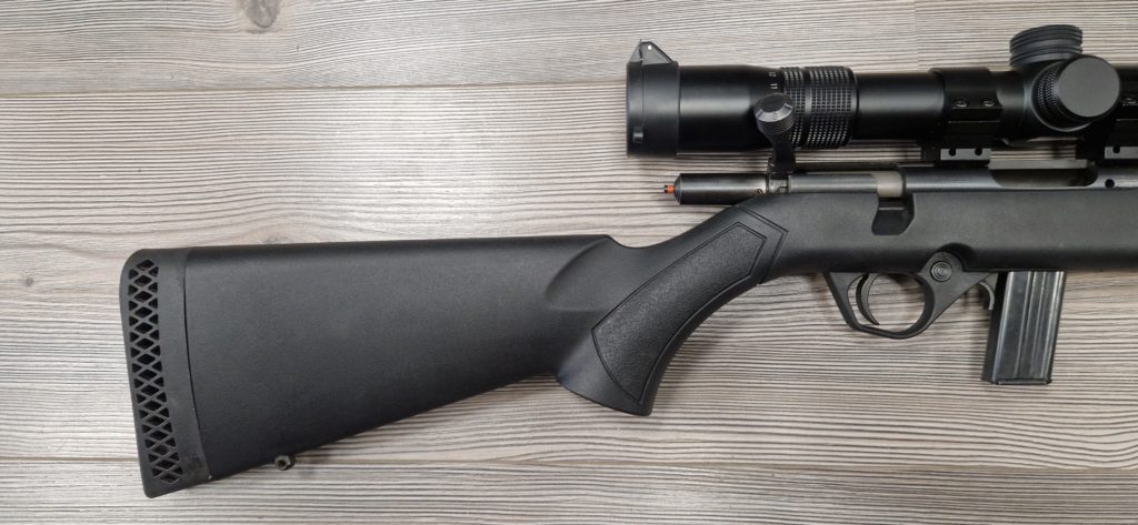 Mossberg INTL 802 Plinkster 22LR + Vanguard 4-12×40 + Modérateur SAK ...