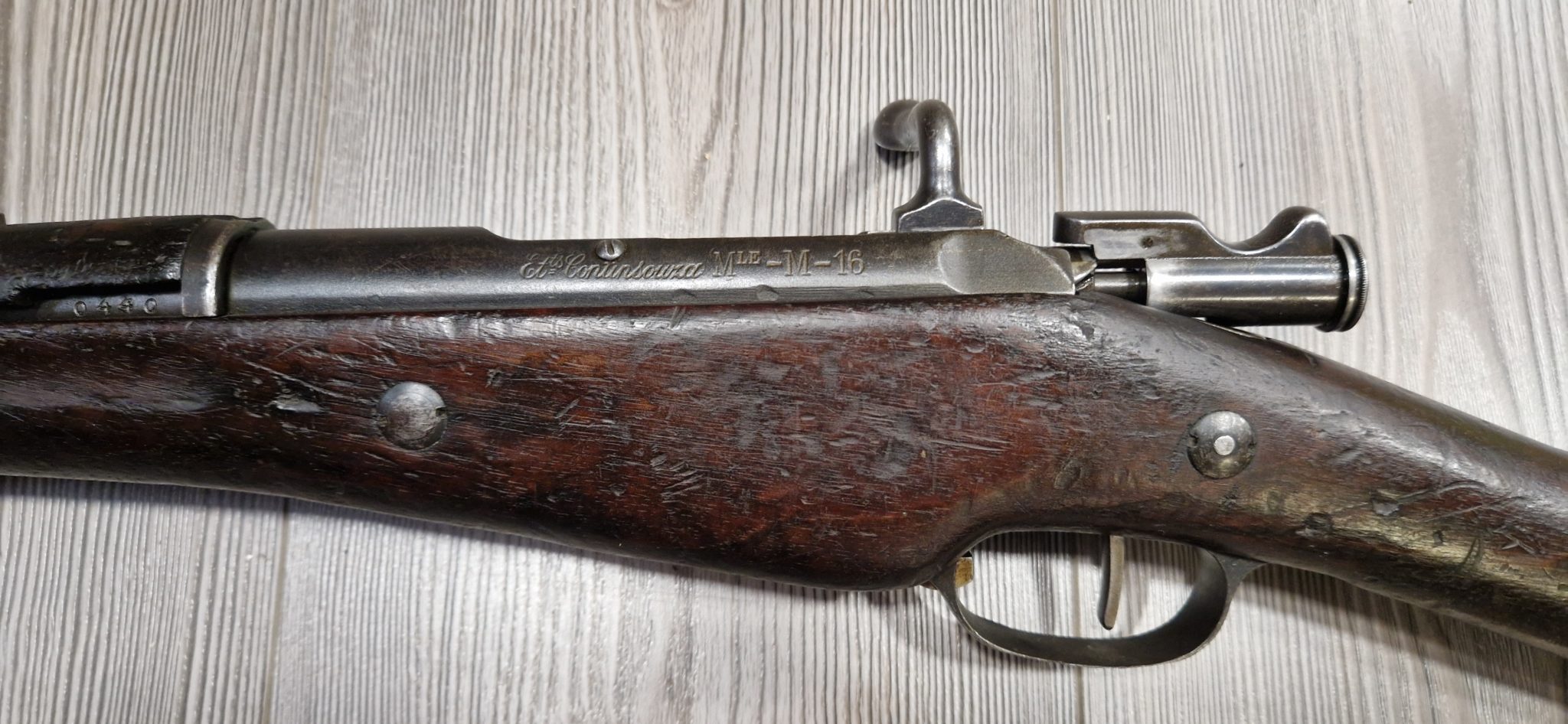 MOUSQUETON BERTHIER 1892 M16 22LR – Armurerie Safari