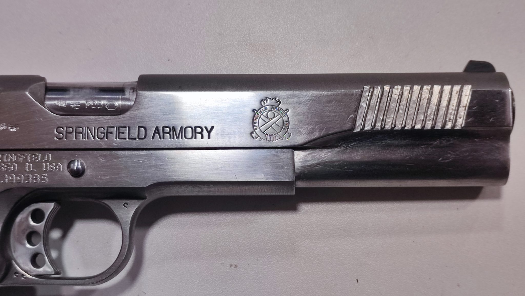 SPRINGFIELD 1911 LONG SLIDE CAL.45 – Armurerie Safari