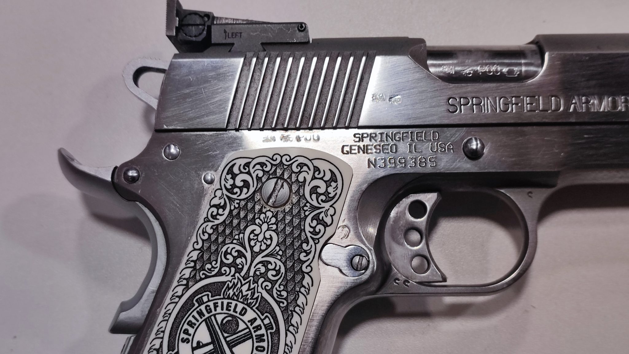 SPRINGFIELD 1911 LONG SLIDE CAL.45 – Armurerie Safari