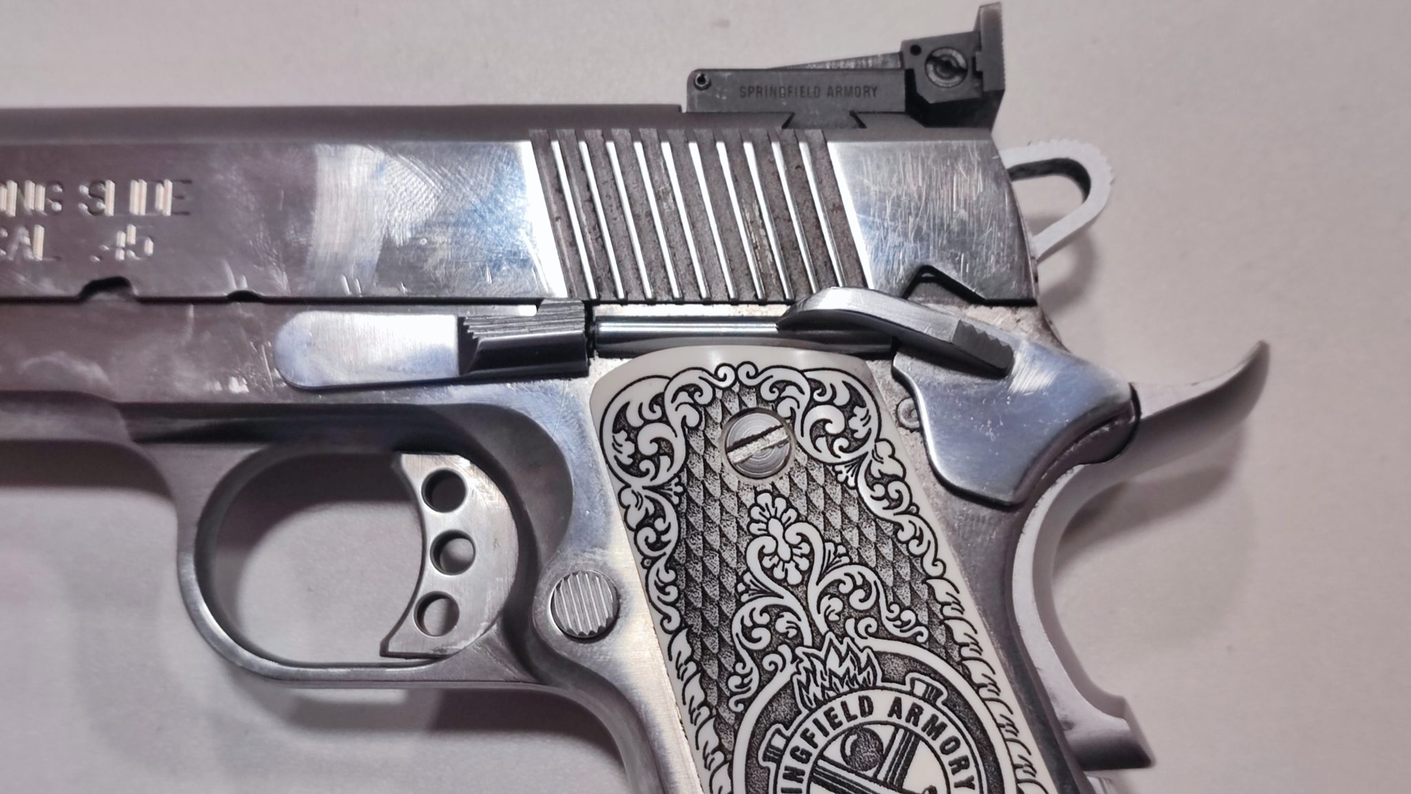 SPRINGFIELD 1911 LONG SLIDE CAL.45 – Armurerie Safari