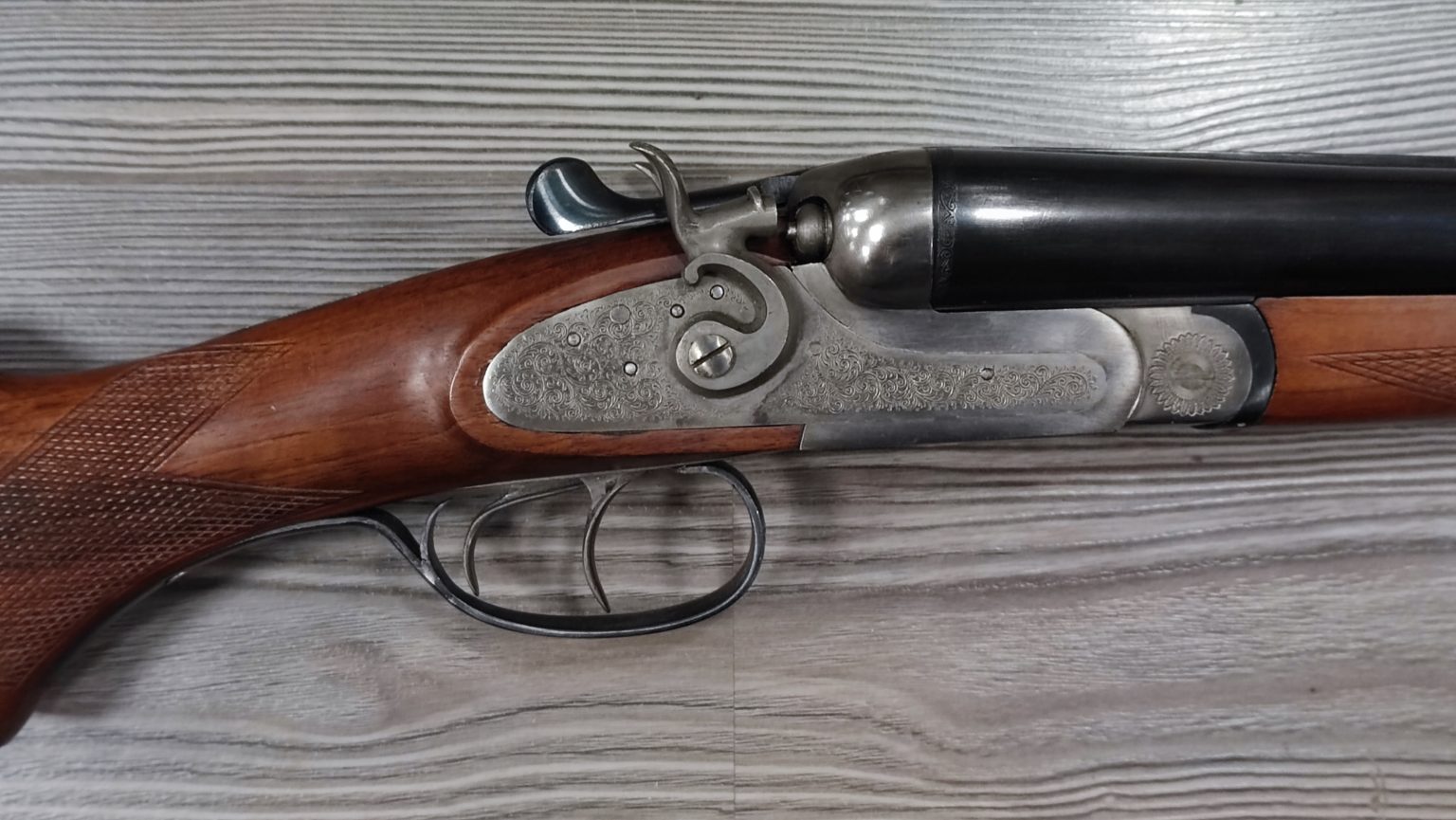 FUSIL A CHIEN A PLATINE LARRANAGA CAL.12/70 – Armurerie Safari