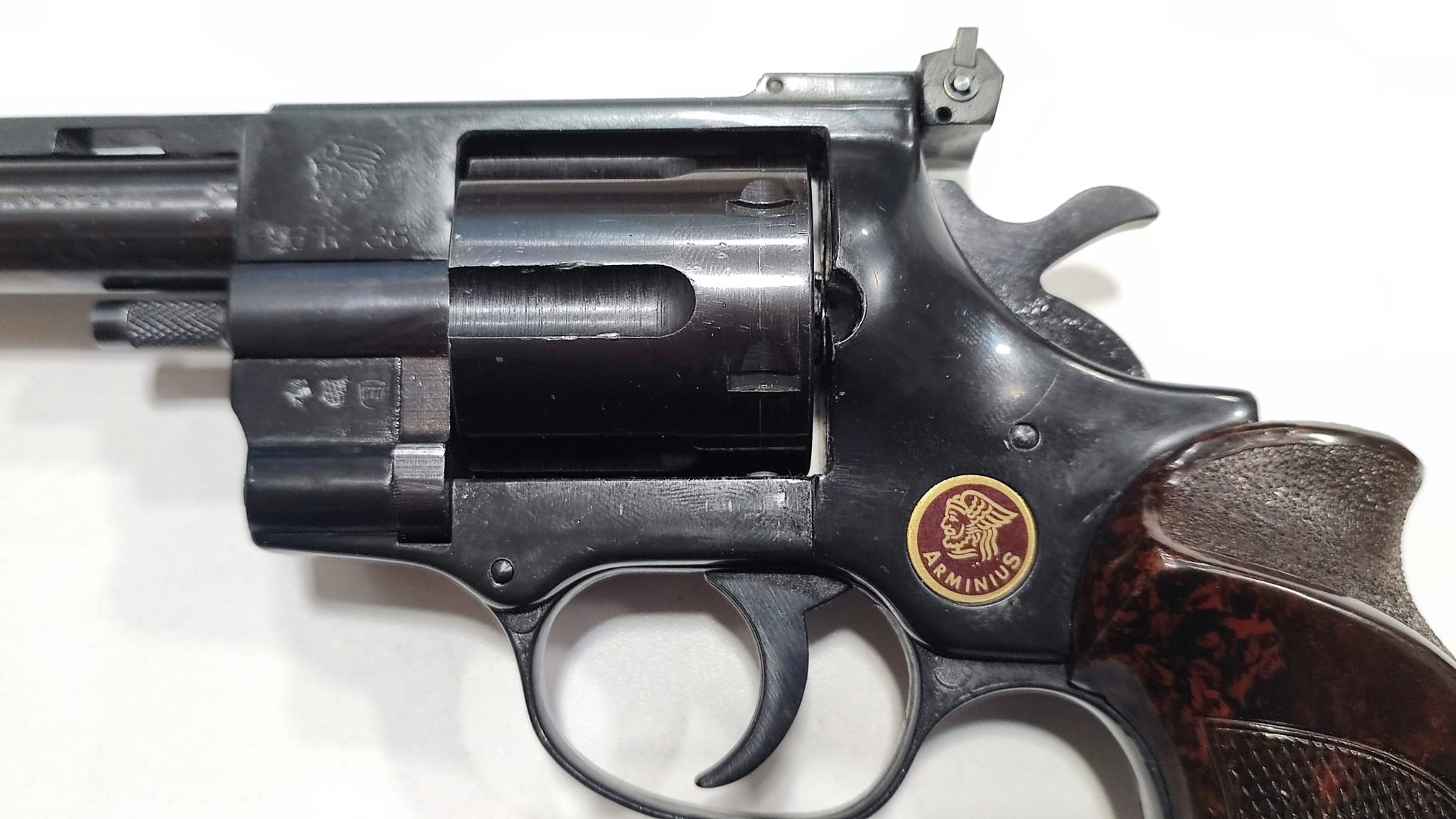 REVOLVER ARMINIUS HW38 CAL. 38 SPE – Armurerie Safari