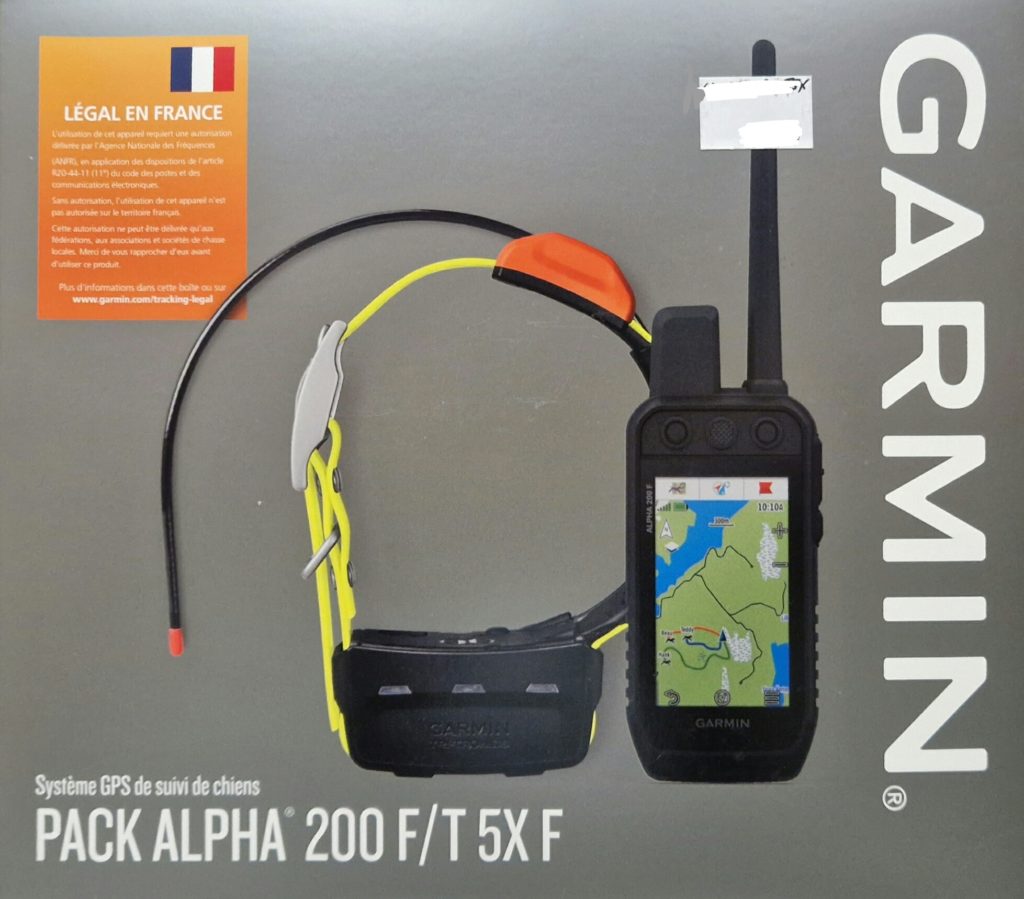 Pack GPS Garmin ALPHA 200 + Collier T5X Version F – Armurerie Safari