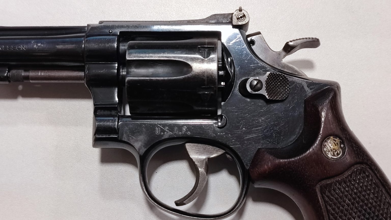 SMITH ET WESSON MOD 15-2 USAF CAL.38 SPECIAL – Armurerie Safari