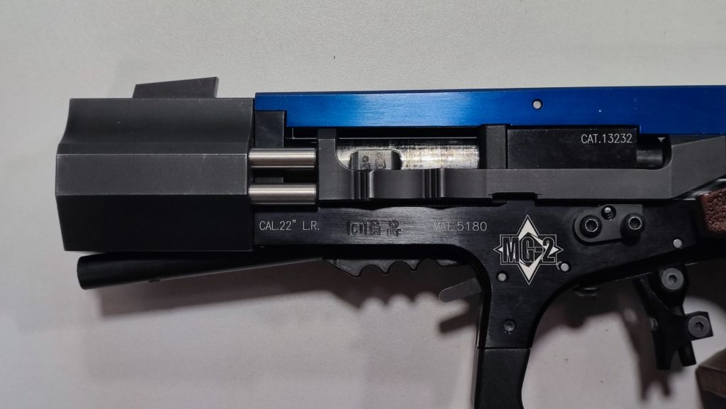 PISTOLET MATCH GUN MG2 RAPID FIRE CAL.22LR – Armurerie Safari